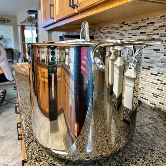 Princess House | Kitchen | Princess House Silver Cookware Stockpot With ...